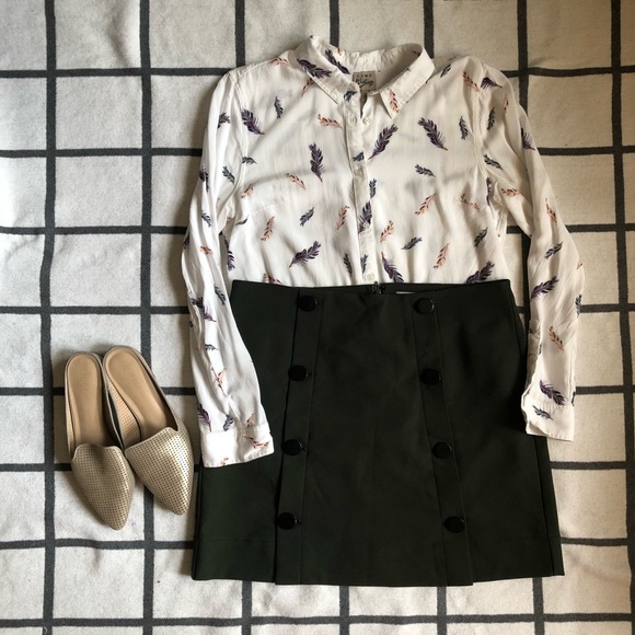LOFT | Skirts | Loft Mini Skirt | Poshmark